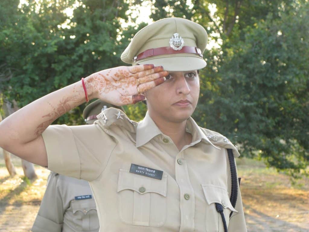 IPS Officer Mamta Bishnoi in action