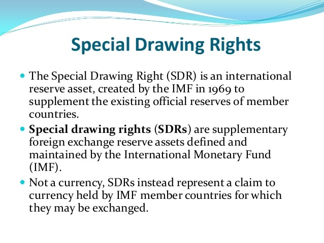 Special Drawing Rights (SDR) : Bonds, Rate, IMF, Basket & Money