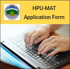 HPU MAT Application Form