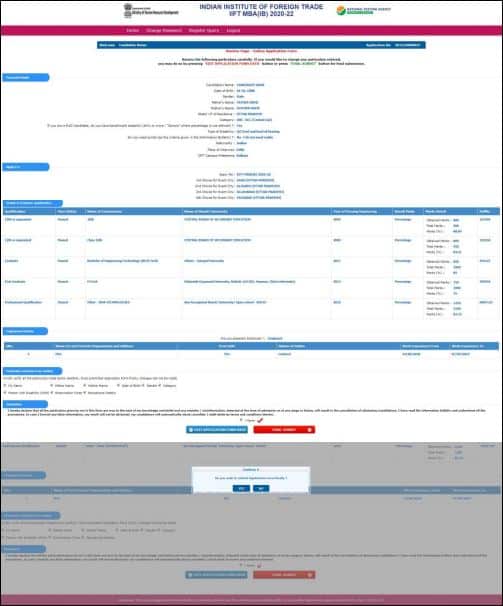 How to Fill IIFT 2023 Application Form (Available) - Step by Step Guide ...