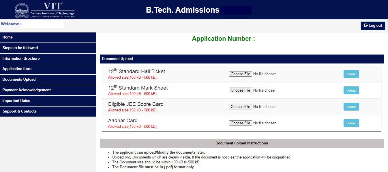 VITEEE 2024 Application Form (Released), Registration, Apply